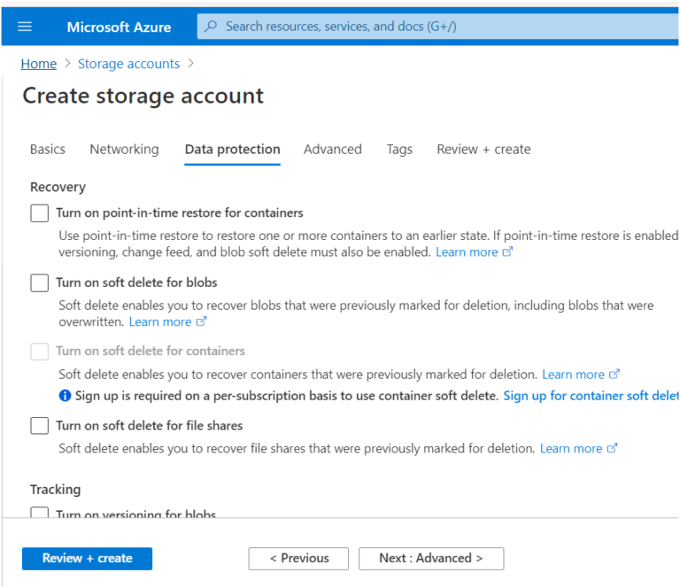 Create azure blob storage step by step tutorial with example